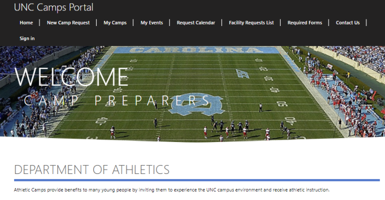UNC Automates Camp Management with Microsoft Power Platform - Marque360